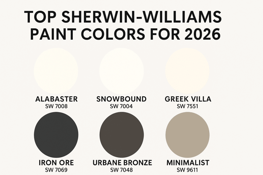 Top Sherwin-Williams Paint Colors for 2026 - Colorados Finest Agency